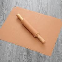 China Harmless Silicone Dough Rolling Mat , Non Slip Pastry Mat With Silicone Rolling Pin for sale