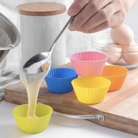 China Multicolor Kitchen Baking Tool Durable , Non Stick Silicone Baking Cups for sale