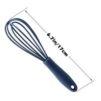 China Kitchen Mini Silicone Balloon Whisk Non Stick Reusable Easy To Clean for sale