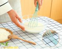 China Kitchen Mini Silicone Balloon Whisk Non Stick Reusable Easy To Clean for sale
