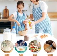 China Kitchen Mini Silicone Balloon Whisk Non Stick Reusable Easy To Clean for sale