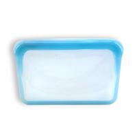China Bpa Free Clear Silicone Food Bag Set Microwave Freezer Safe Airtight Storage Bags Various Colors for sale