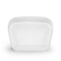 China Food Storage Zip Lock Silicone Food Bags 1300 ML Reusable Eco Friendly for sale
