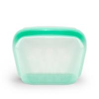 China Food Storage Zip Lock Silicone Food Bags 1300 ML Reusable Eco Friendly for sale