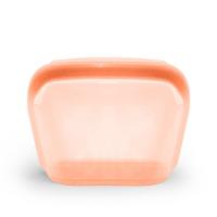 China Food Storage Zip Lock Silicone Food Bags 1300 ML Reusable Eco Friendly for sale