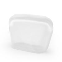 China 1300ML Original Pretty Platinum Silicone Treat Pouch Air Tight Sealing Kitchen Tools Food Storage Bag for sale