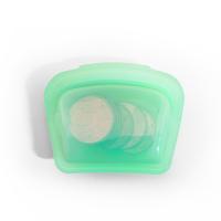 China 50ML/80 ML Food Grade Silicone Pill Bag Eco-Friendly And Reusable Silicone Food Bag For Food Storage Needs for sale