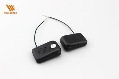 China Black RF 8.2mhz Mini Alarm Cable Store Security Tags For Supermarket for sale