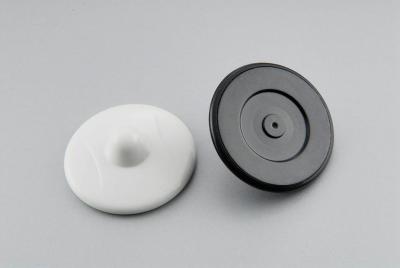 China Customized EAS RF Hard Tag Black / White For ZARA H&M Clothing for sale