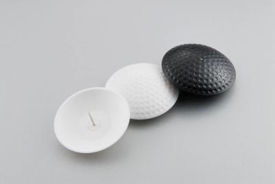 China Large Golf AM Hard Tag 58KHz Black And White For Shop Checkpoint for sale