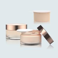 China Cosmetics Empty Glass Jars 50ML GR731A Refillable for sale
