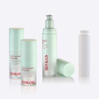 China 20ml/ 30ml/50ml Airless Pump Bottle Refillable PETG Outer Bottle GR246A for sale