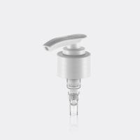 China Plastic Down Locking Liquid Soap Dispenser Pump for Shampoo and Hair Condition in PP Bottle for sale
