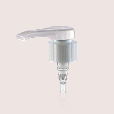 China 28/400 Closure Options Plastic Down Locking Liquid Soap Dispenser Pump for Shampoo and Hair Condition for sale