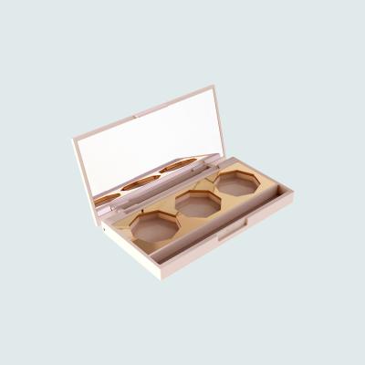 China GC706 No Magnetic Compact Solid Powder Case With Mirror for sale