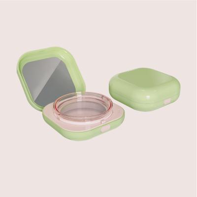 China GC710 No Magnetic Compact Solid Powder Case With Mirro for sale