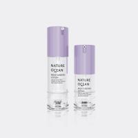 China 15ml 30ml Slide Nozzle Serum Pump Bottle ABS PET Cosmetic for sale