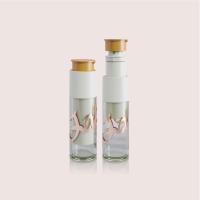 China 30ML Airless Pump Bottle GR210J Refillable Cosmetic Container for sale