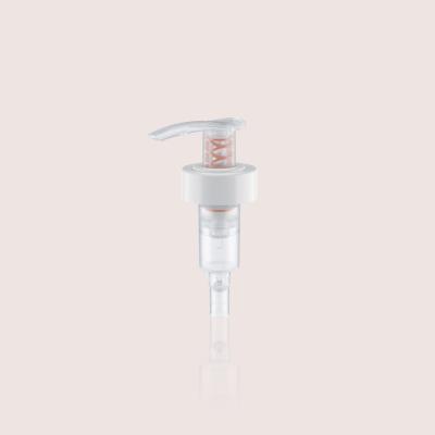 China JY302 Spring Outside Plastic Down Locking Plastic Liquid Soap Dispenser Pump For Shampoo And Hair Condition for sale