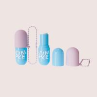 China GL115 Pill-shaped Lipstick with Decorative Chain and Silicone Outer Cap for sale
