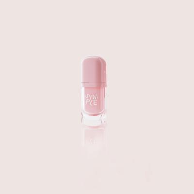 China GC311 Oval-shaped 71.6mm Height PETG Lip Stain Container Empty Lipstick Tube for sale