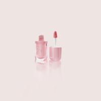 China GC311 Oval-shaped 71.6mm Height PETG Lip Stain Container Empty Lipstick Tube for sale