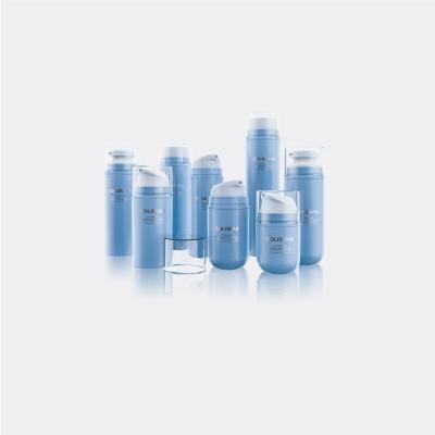 China PP/PP PCR Material Airless Pump Bottles with 360 Degree Dispensing and Big Capacity Range for Cosmetics for sale