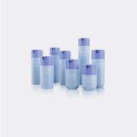 China Big Dosage Pump Cosmetic Airless Pump Bottles with 360 Degree Dispensing and PP/PCR Material for sale