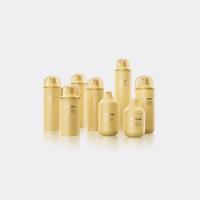 China Big Dosage Pump Cosmetic Airless Pump Bottles with 360 Degree Dispensing and PP/PCR Material for sale