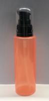 China 100ml High Transparency PET Cosmetic Bottles Non Toxic Odorless For Screwing Cap Or Pump for sale
