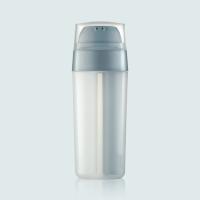 China 15ML / 30ML Dual Inner Bottles PP/PP PCR Airless Bottle with one piece Actuator GR103A for sale