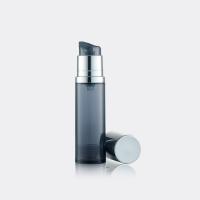 China Round Design Mini PP/PP PCR Airless Bottle GR105A 0.10ml Dosage for sale