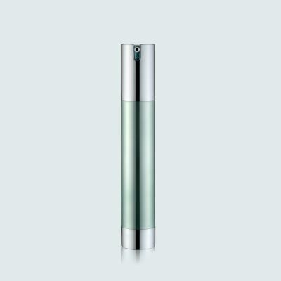 China Airless Plastic Pump Bottles Cylinder Shape Empty GR203C for sale
