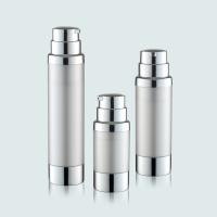 China Cream Plastic Cosmetic Bottle with Unique and Innovative Actuator Open Way GR210D Series for sale