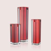 China Square Shape Airless Pump Bottles For Professional Makeup Products GR213A for sale
