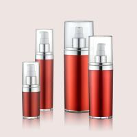 China Oval Shape Airless Lotion Pump Bottles Container For Emulsion Storage GR216A/B for sale