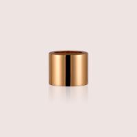 China Gold And Silver Color Aluminum Cosmetic Parts Perfume Sprayer Collar for sale