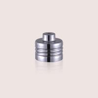 China Compact Design Aluminum Cosmetic Parts Perfume Sprayer Closure Silver for sale