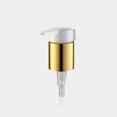 China JY505-04B Aluminum Cosmetic 22/410 Treatment Cream Pump with Clip for sale