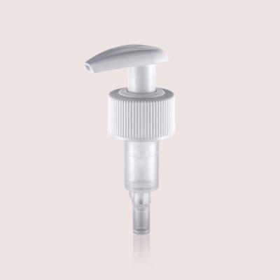 China JY302-01 Smooth Plastic Lotion Pump Of Left & Right Twist Lock With Small Actuator for sale