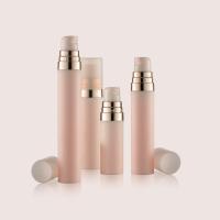 China Makeup Plastic Airless Pump Bottles Round 5ML/8ML/10ML/15ML Empty Cosmetic Bottles GR106A/B/C/D for sale