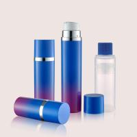 China Refillable Inner Bottle Plastic Airless Pump Bottles Cosmetic 15ML/30ML/50ML  GR227A/B/C for sale