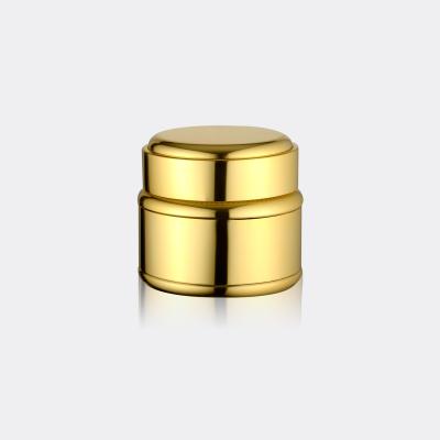 China Empty 15ML 50ML Aluminium Jars For Cosmetics GR717A for sale