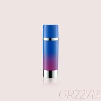 China Refillable Inner Bottle Plastic Airless Pump Bottles Cosmetic 15ML/30ML/50ML  GR227A/B/C for sale