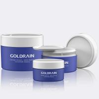China Empty 50ml 100ml 200ml PP/PP PCR Jars For Cosmetics GR721C Bi-injection for sale
