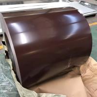 China PPGI Galvanized Steel Coil Prepainted Color Coated Steel Coil Thickness 0.12-1.2mm Width 600-1250mm RAL Color For Roofing for sale