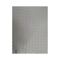 China 304 316L Chequered Stainless Steel Sheet Plate ASTM 201 0.3mm 0.4mm for sale