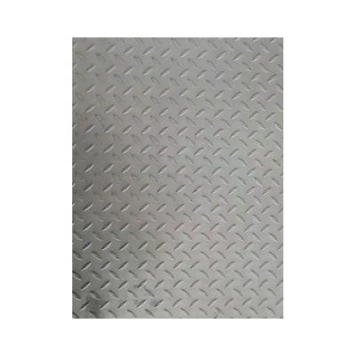 China 304 316L Chequered Stainless Steel Sheet Plate ASTM 201 0.3mm 0.4mm for sale