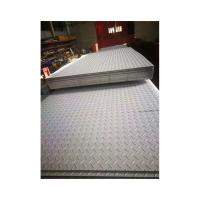 China 304 316L Chequered Stainless Steel Sheet Plate ASTM 201 0.3mm 0.4mm for sale