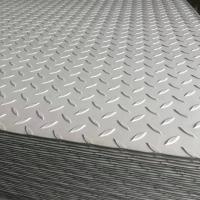 China ASTM A36 Stainless Steel Sheet Plate Q235B SS400 Embossed SS Chequered Plate 5mm for sale